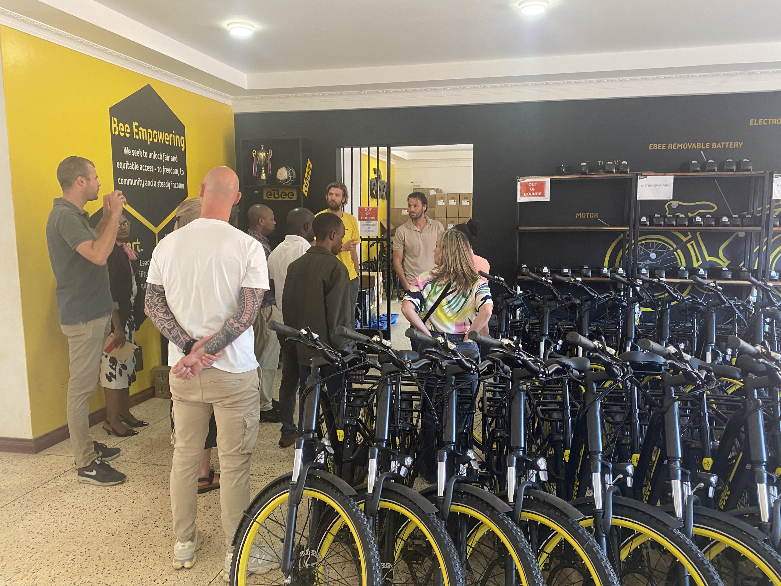 Excursion to eBee Mobility Uganda – NUTIP